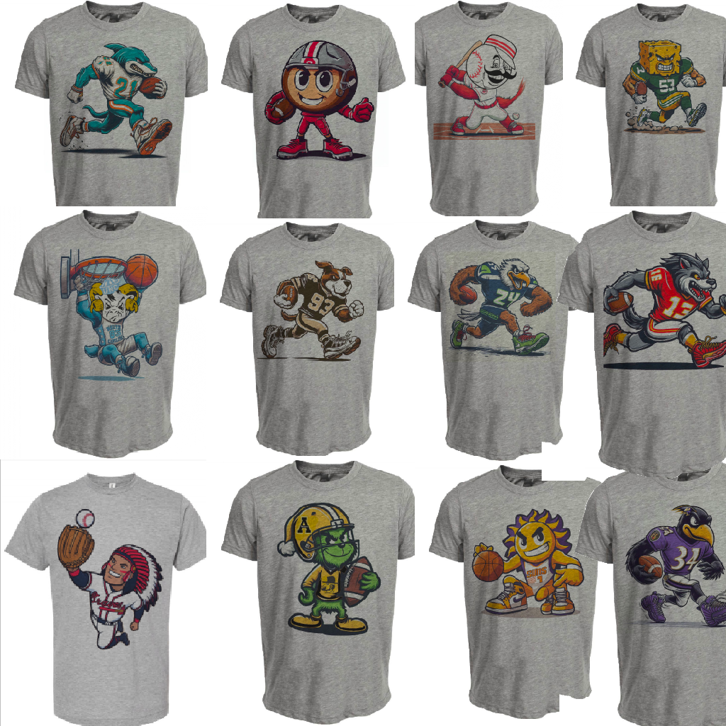 Mascot Mania - Next Play Tees
