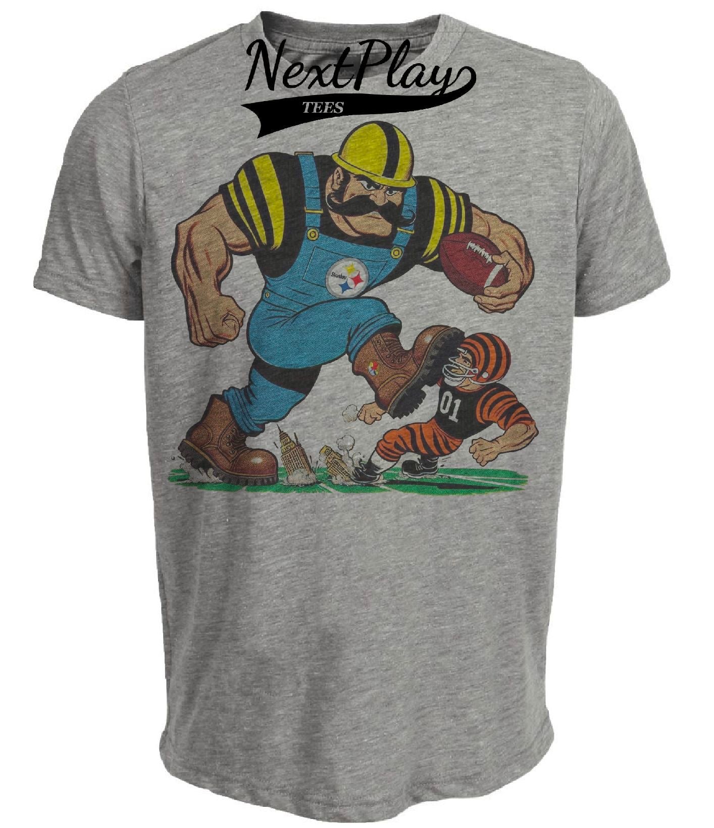 Pittsburgh Steelers vs. Cincinnati Bengals Retro Rivalry Football ...