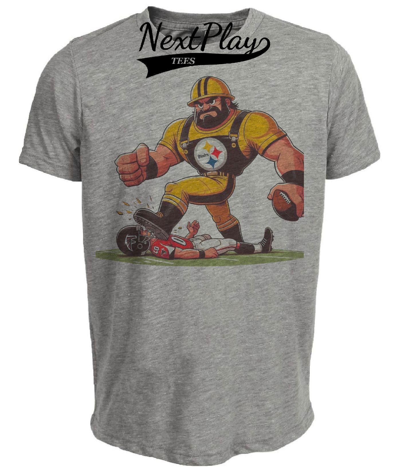 Pittsburgh Steelers vs. Atlanta Falcons Retro Rivalry Football Steely ...