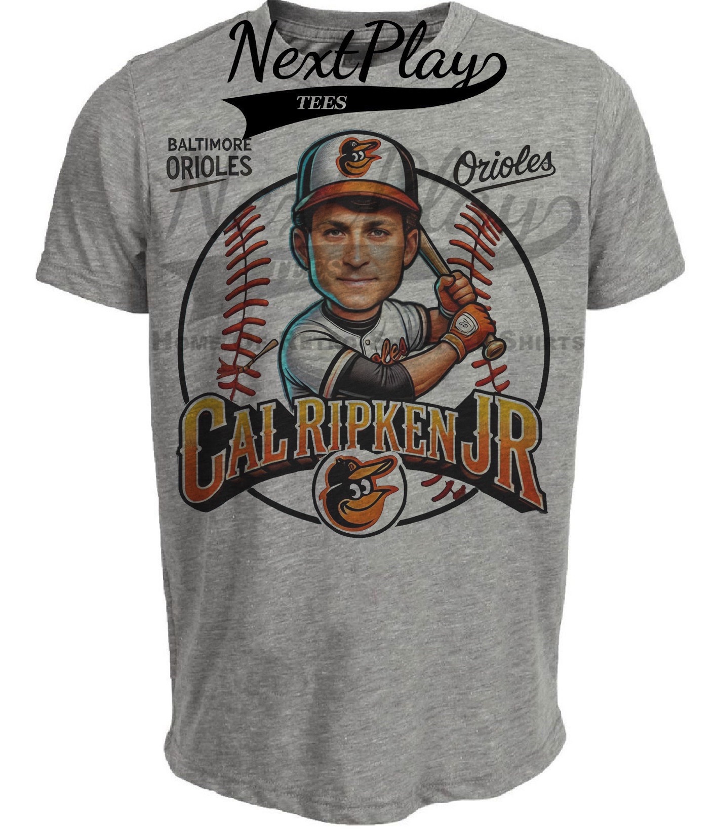 Baltimore Orioles Cal Ripken Jr. Exclusive Retro Baseball Artwork ...