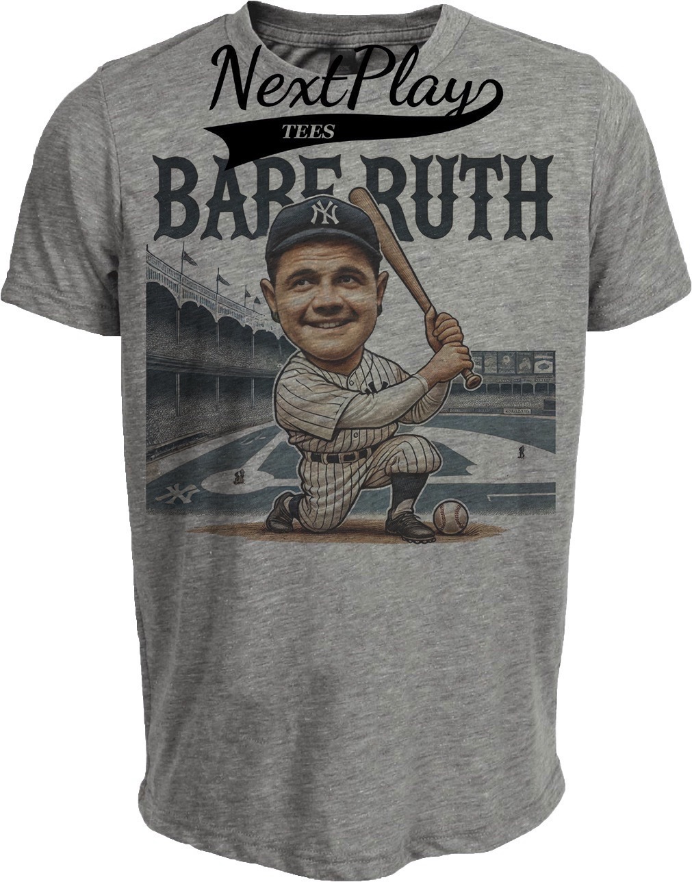 New York Yankees Babe Ruth 60 HR Record Exclusive Retro Baseball 1927 ...