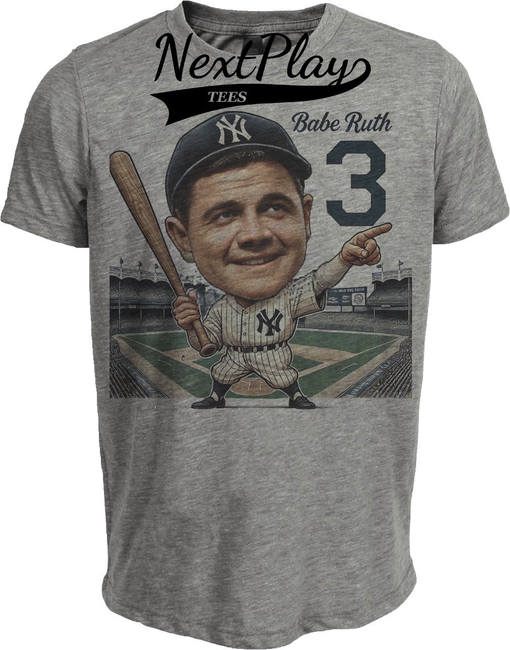 New York Yankees Babe Ruth Shot Caller World Series Exclusive Retro ...