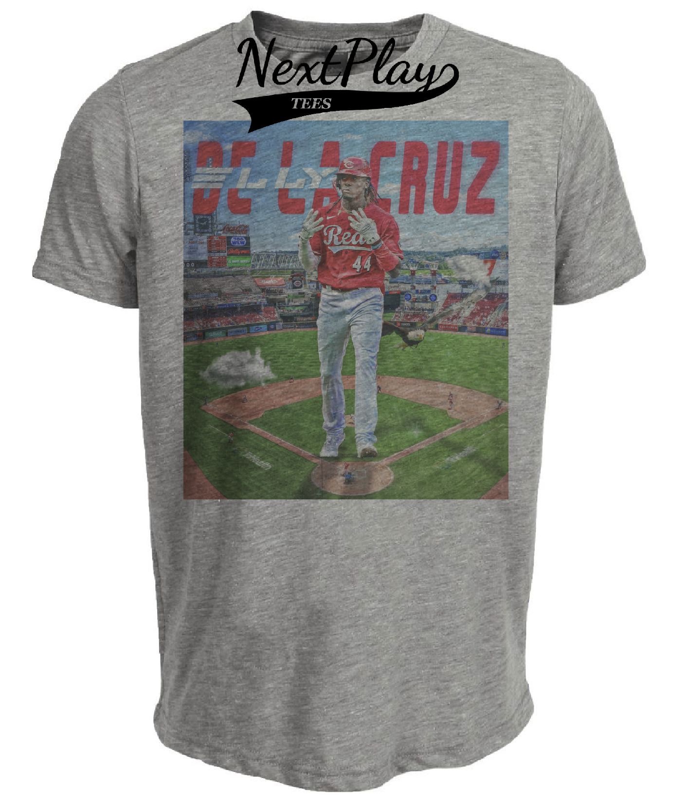 Cincinnati Reds Elly De La Cruz Exclusive Retro Baseball Artwork ...