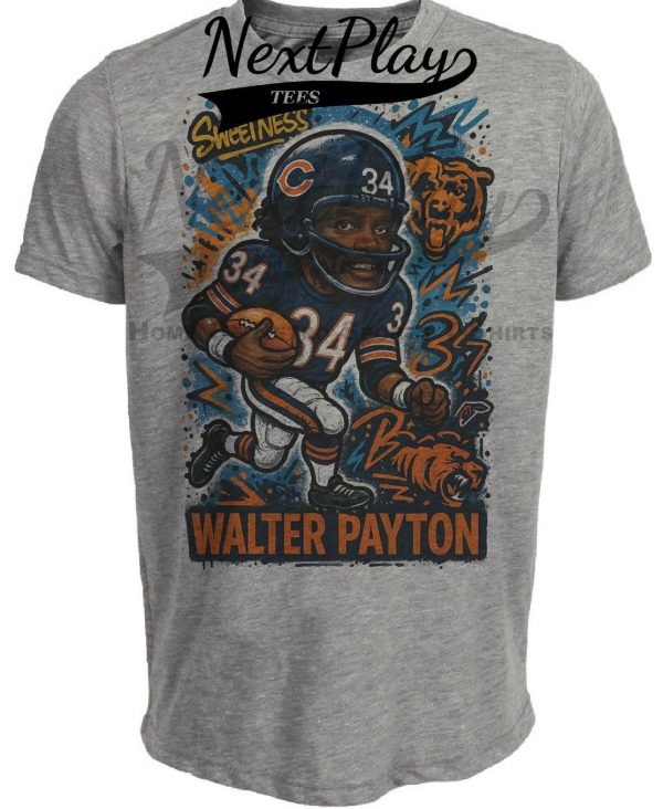 Chicago Bears Walter Payton Sweetness Exclusive Caricature Football ...